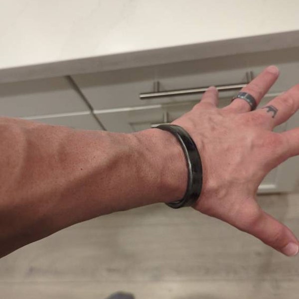 Fat Titanium Cuff for Men Bracelet for Men Unisex Bracelet Unique Gift ...