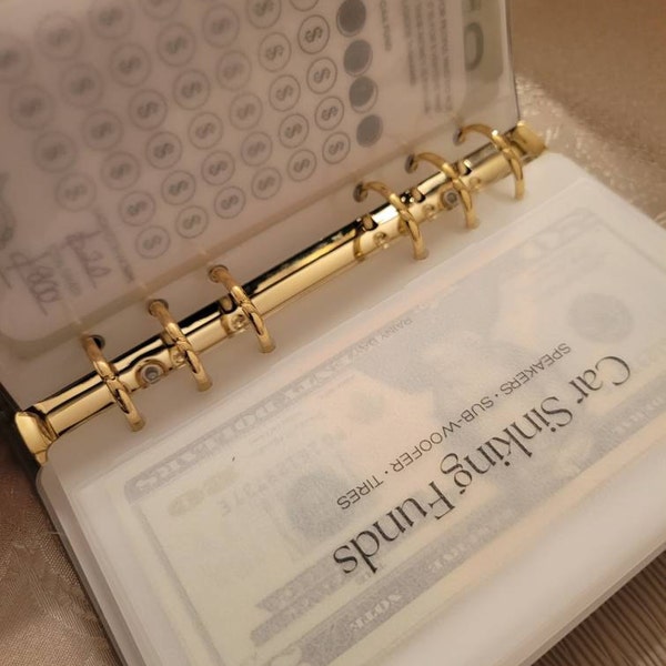 Budget Wallet Dividers Tabbed for Cash Stuffing Custom Dividers With ...