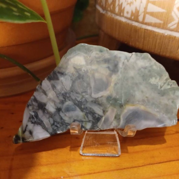 1 X Skye Marble Slice - Polished, Scotland, Skye Marble, Scottish Stone ...