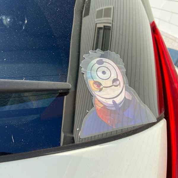 3D Lenticular Anime Sticker Decal Changing Moving Flip Motion Peeker ...