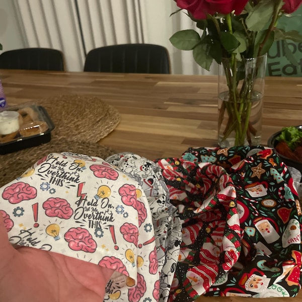 Rad Tech Scrub Hat| Radiology- X-ray Scrub Cap | Satin Lined Option ...