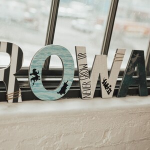 Peter Pan Theme Nursery Letters - Etsy