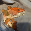 Redfish / Red Drum Embroidery Design - Etsy