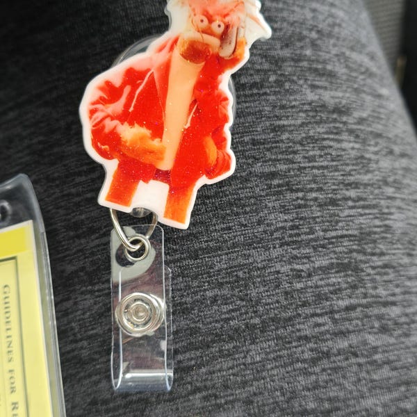Pepe Meme Handmade Retractable Badge Reel: Nurse/teacher ID - Etsy