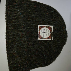 Irish Donegal Fisherman Sweater in 100% Donegal Tweed Wool - Etsy