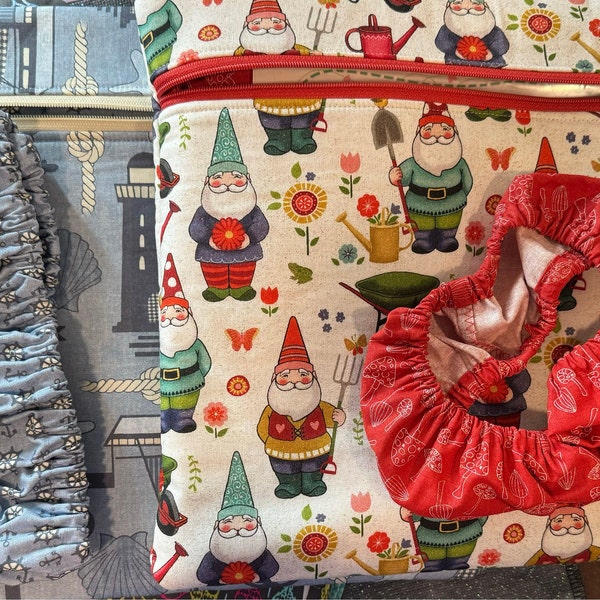 Knitting Project Bag. Project Bag. Drawstring Bag. Yarn Project Bag ...