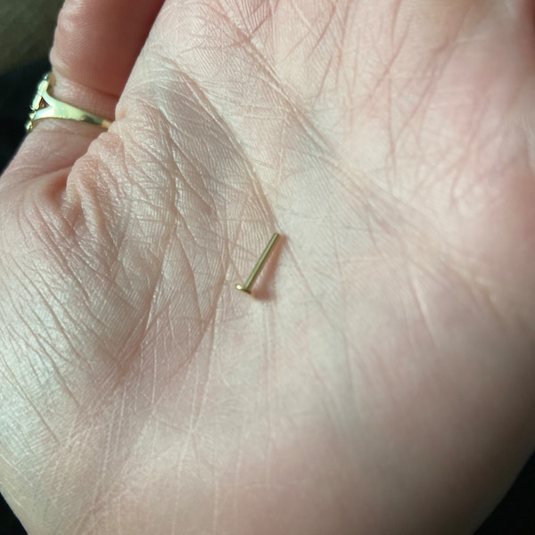 14K 16G 18G 20G THREADLESS Replacement/threadless Post/push Pin Back ...