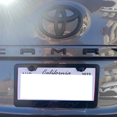 3D Black TRD Emblem Badge Carbon Fiber Style Aluminum Vanity - Etsy