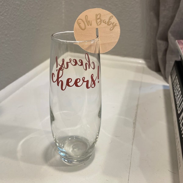 Glass Marker Name Tags, DIY, Bachelorette, Wedding, Glass Charm, Party ...