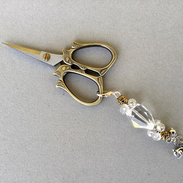 Squirrel Embroidery Scissors • Cute Forest Animal Vintage Style ...