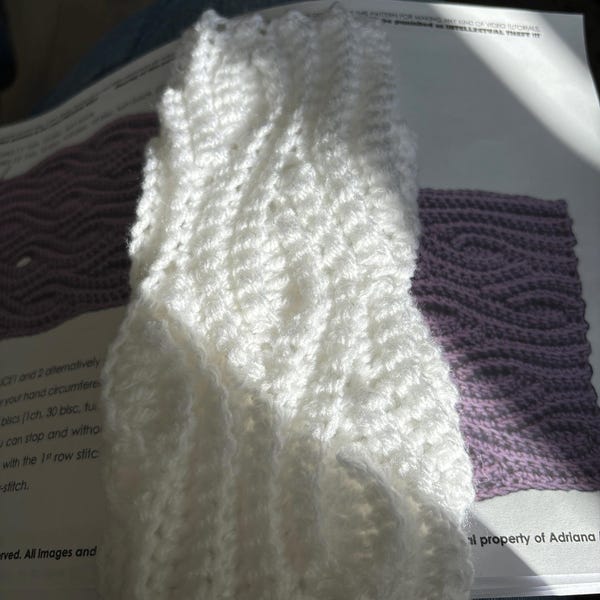 Crochet Pattern Knit-look HOLEY Sweater,v-neck,jumper,pullover,loose ...