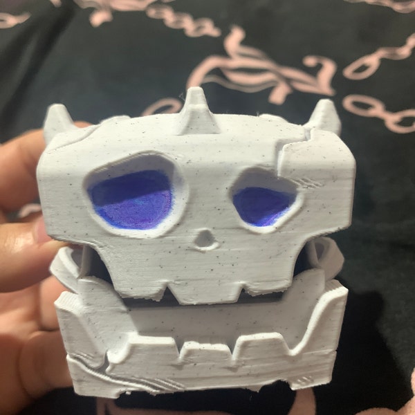 Bokoblin Chest Zelda Switch 1 and 2, 12 Game Holder "stone Marble ...