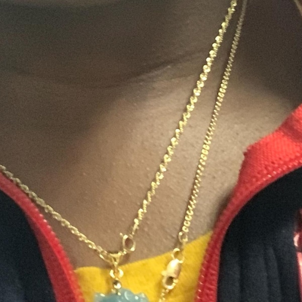 14k Gold Necklace, 14k Gold Chain, Solid Gold Necklace, Solid Gold ...
