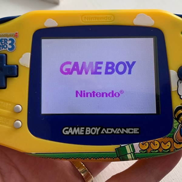 Super Mario Bros 3 Custom Nintendo Gameboy Advance Shell Housing Gba - Etsy