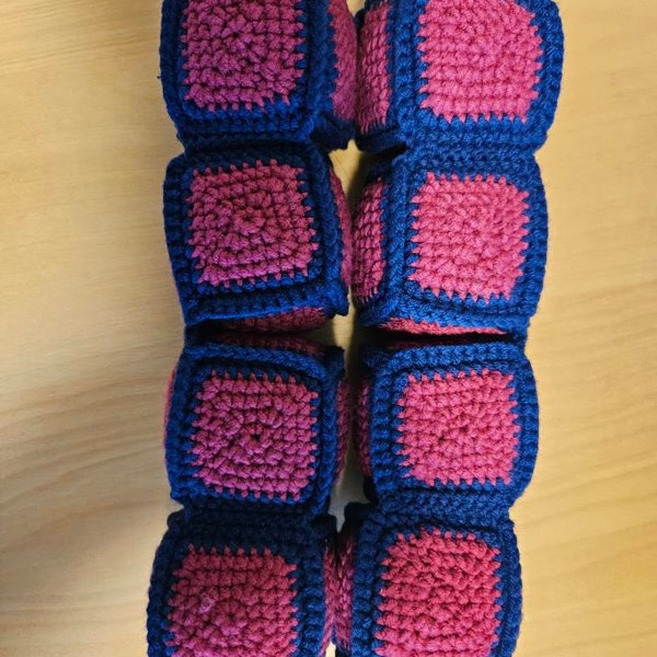 CROCHET PATTERN Fidget Cube Infinity Toy Stim Toy Sensory Baby Toys ...