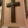 Unity Cross ® Solid Black Walnut and Curly Maple Wood; Unity Candle ...