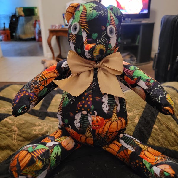 Memory Bear Pattern Simplicity A2115 Pattern Plush Sewing Pattern ...