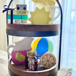 OCEAN WATER Fake Drink in Mini Mason Jars With Faux Ice Cubes - Etsy