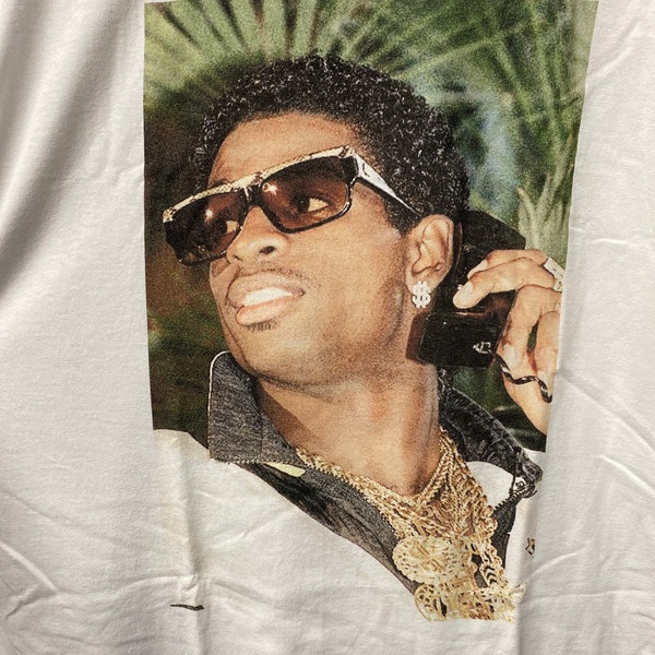 Neon Deion Sanders Draft Day Gold Chains T-shirt - Etsy