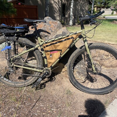 Custom Full Frame Bag for Bikepacking - Etsy