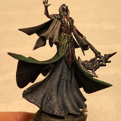 Human Female Sorcerer Miniature MZ4250 D&D 5e Dungeons and Dragons ...