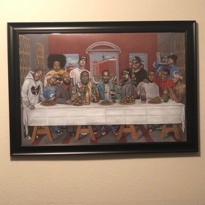 Rap's Last Supper 12x18 Print - Etsy