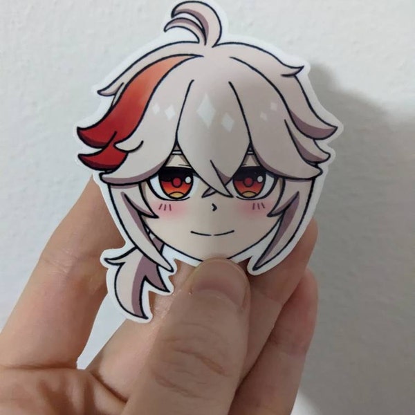 Cute Venti Sticker 2.0 Genshin Impact Waterproof - Etsy