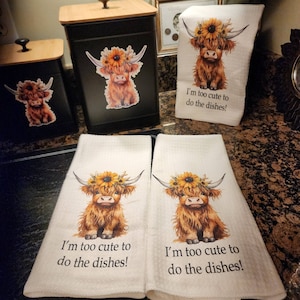 Chicken Math Funny Hand Towel Chicken Lover Gift Kitchen Towel Chicken ...