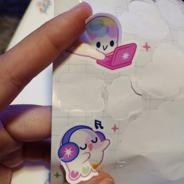 Chipmunk Forest Die Cut Sticker Sheet - Etsy