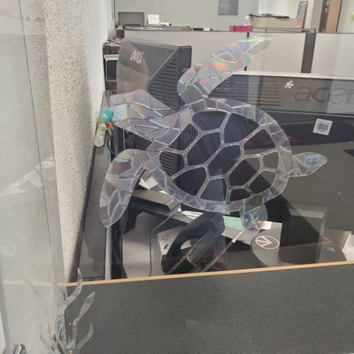 Sea Turtle Sun Catcher Window Cling Bling set of 6 - Etsy