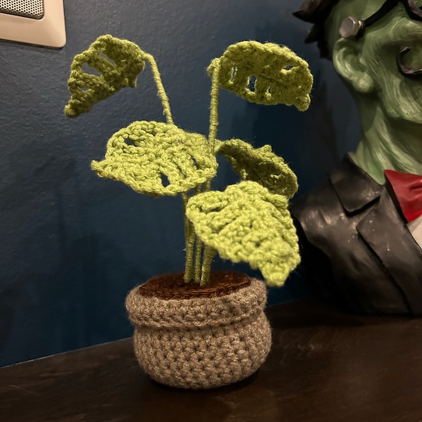 PATTERN: Crochet Mini House Plant Collection, Crochet Plant Pattern ...