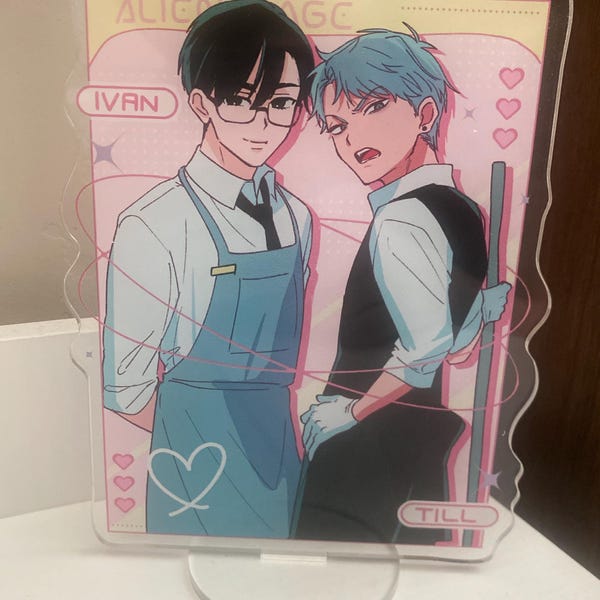 Alien Stage Acrylic Standee, Double-sided Acrylic Stand, Ivan, Luka ...