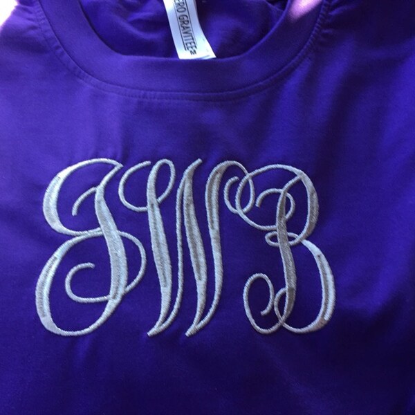 Large Fancy Monogram Machine Embroidery Font Alphabet - 3 Sizes - BX ...