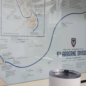 42nd Infantry Division Campaign Map - Rainbow Division - US Army - Etsy