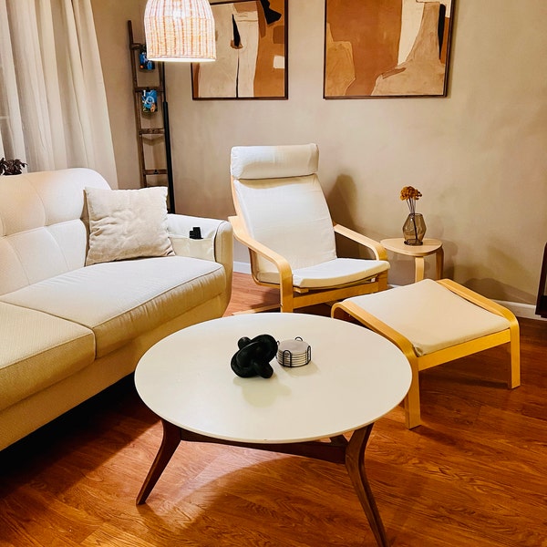 Poang Cover, Custom Made Covers to Fit Poang Chair or Ottoman/footstool ...