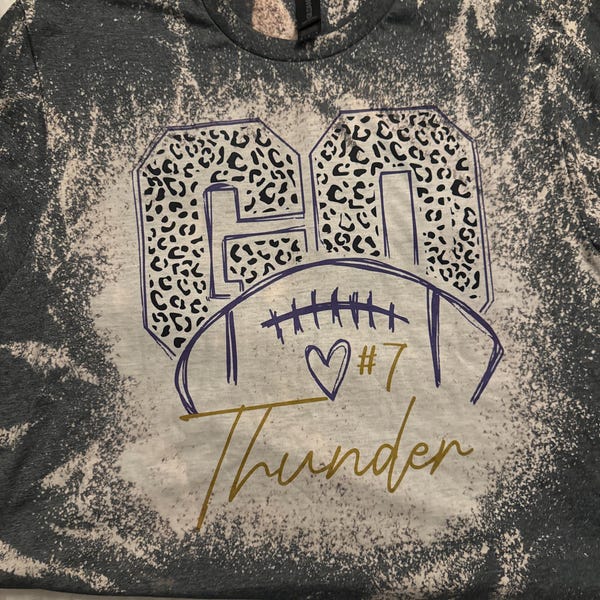 School Spirit Wear, School Pride, Glitter Sports Shirts, Personalized ...