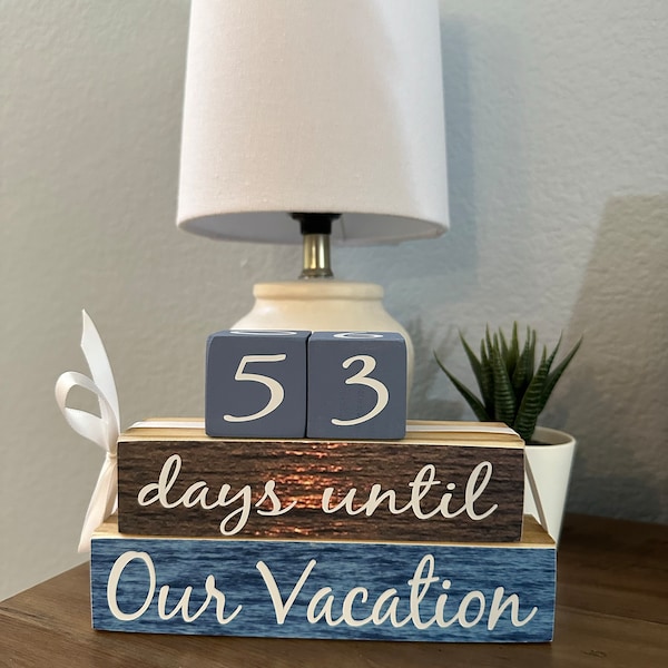 Cruise Vacation Countdown, Days Until, or Optional (weeks Until), Our ...