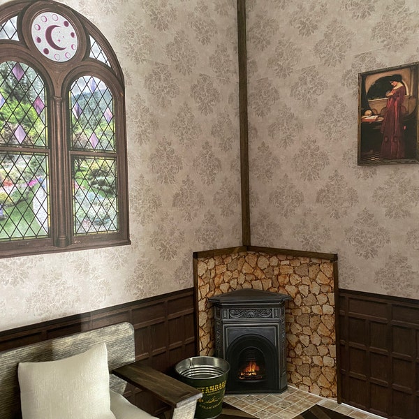 Dollhouse Windows 1:12 Scale, Printable, for the Spring and Summer ...