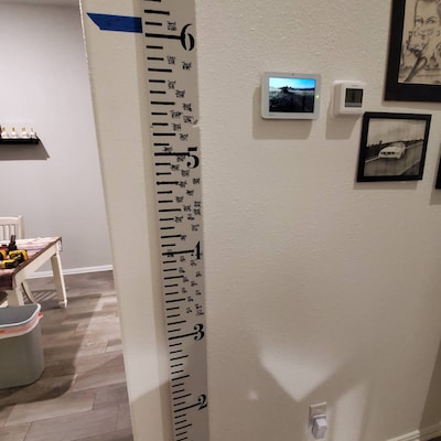 Growth Chart Reusable Stencil Family Growth Chart DIY Baby - Etsy