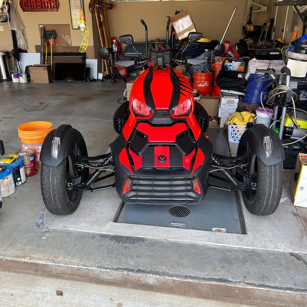 FRONT GRILL INSERTS for Can-am Ryker | Custom Accessory Mod for All ...