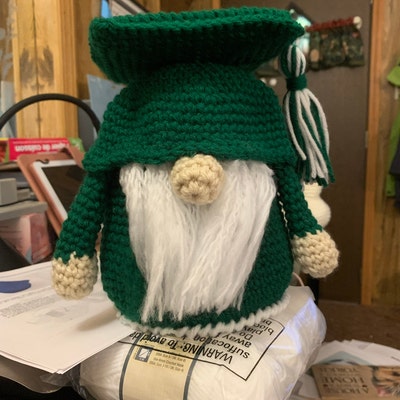 0052 Crochet Pattern Graduation Gnomes Graduation Gift Idea Home ...