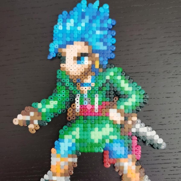 Final Fantasy Brave Exvius Luka Water Priestess Figurine Mini Perler ...