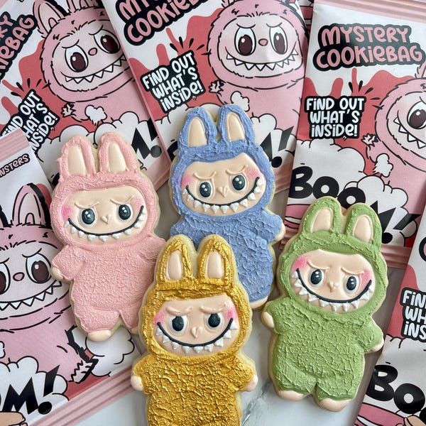 Labubu Printable Chip Bag – Cookie, Snack or Treat Bag Template ...