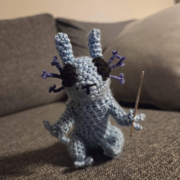 Slugcat Crochet Pattern | Rain World Inspired Amigurumi (PDF Pattern ...