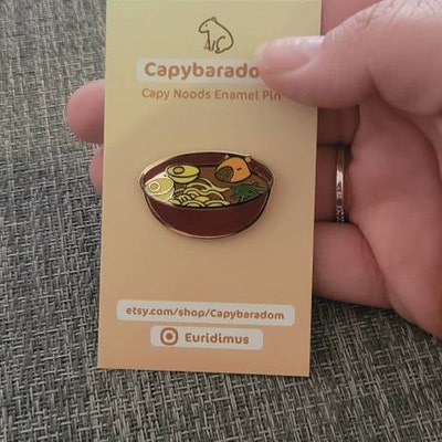 Capy Cup Noodles Sticker - Etsy