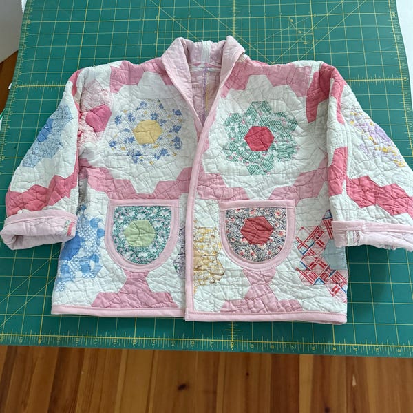 Baby Coast Coat PDF Sewing Pattern: Beginner Quilt Jacket, Newborn-7 ...