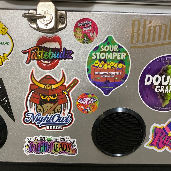 Strain Label Stickers for Plastic Pop Top Preroll Vials - 2.5" X 3.5 ...