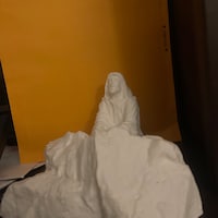 The Christus Statue Minimalistic 3D Printed Low Poly - Etsy