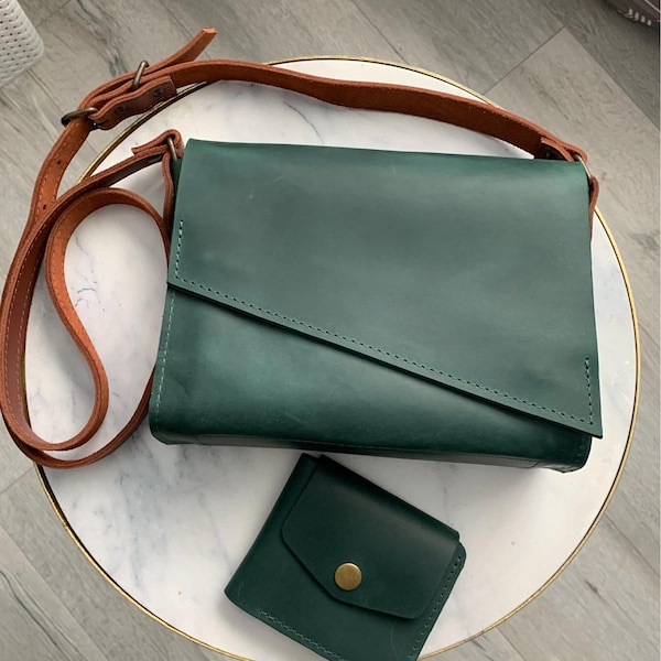Small Leather Purse Women, Leather Crossbody Bag, Cross Body Bag ...
