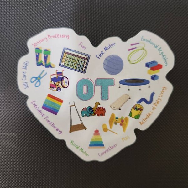 3x3 BCBA and RBT Besties Sticker for Slps Ots Pts Bcbas, Rbts ...